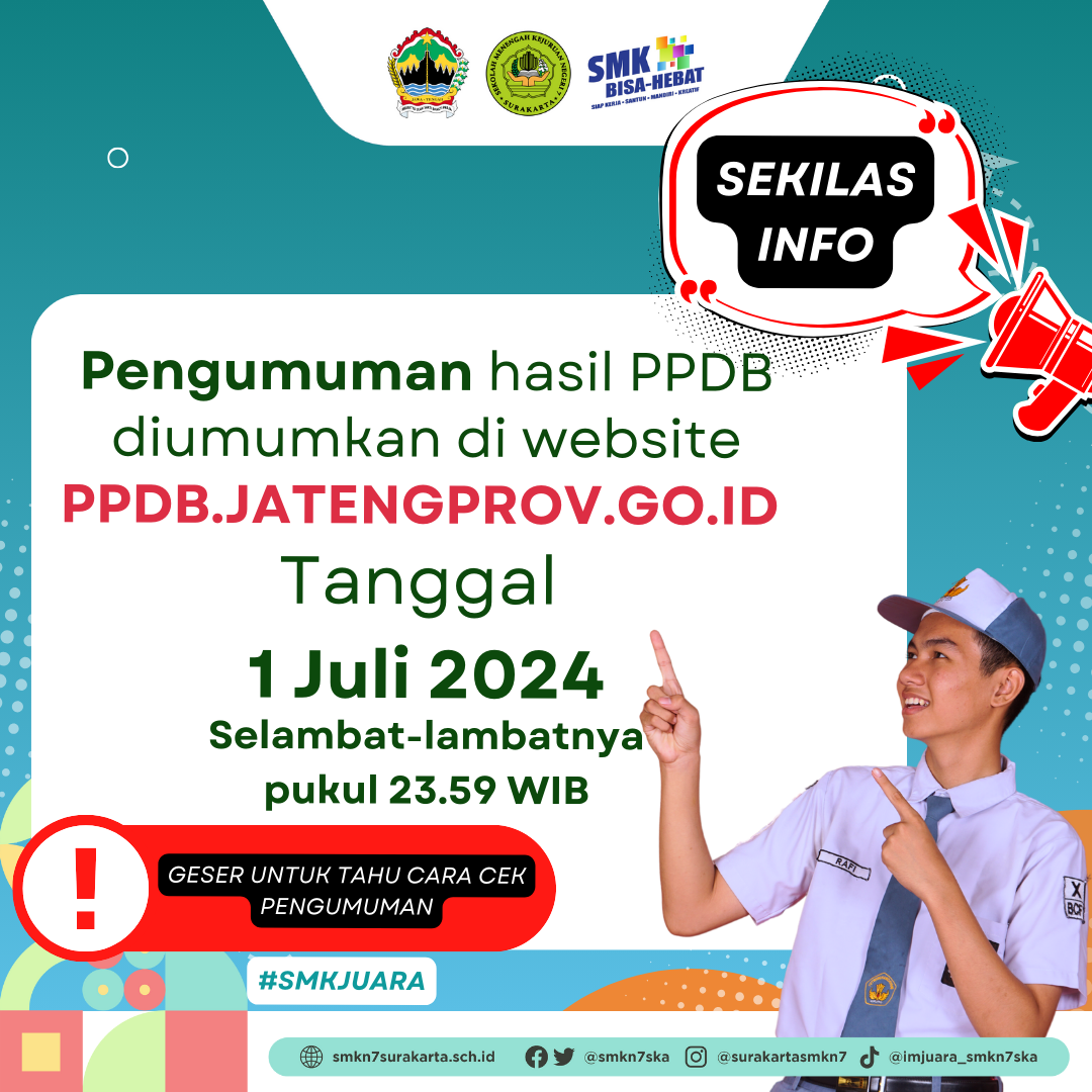 PPDB – SMK Negeri 7 Surakarta
